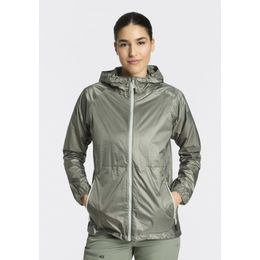 CMP Damen Regenjackeavocado, Gr. 42, Obermaterial: 100% Polyamid, Jacken, Regenjacke mit versiegelten N&auml;hten