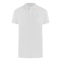 Iceberg Wei&szlig;es Poloshirt Mit Eisberg-dreieck-logo