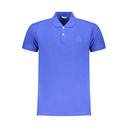 Iceberg Blaues Poloshirt Mit Eisberg-dreieck-logo