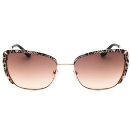 Gl&auml;nzende Ros&eacute;goldene Sonnenbrille Von Guess