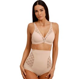 SuSa Damen T-Shirt-BH ohne B&uuml;gel mit nahtlosen Cups und weichen Schalen elfenbein Gr&ouml;&szlig;e 90B