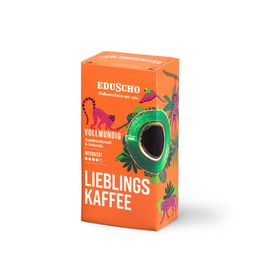 EDUSCHO Lieblingskaffee Aromatisch - 12 x 500 g Gemahlen - Intensit&auml;t: 4/5