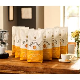Caff&egrave; Molinari Caff&egrave; Crema Delizioso - 8 x 1 kg Ganze Bohne - Intensit&auml;t: 5/10