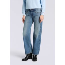 Levi's LEVI'S Damen Schlagjeans, blau, Gr. 28, Denim/Jeans, Obermaterial: 100% Baumwolle, Jeans, im 5-Pocket-Style