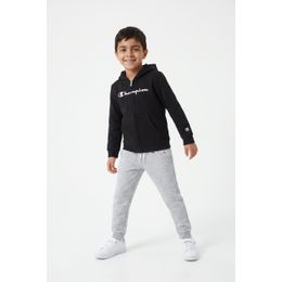 Champion Jungen Jogginganzug, schwarz, Gr. 68, Obermaterial: 54% Baumwolle, 46% Polyester, Sportanz&uuml;ge, f&uuml;r Kinder, mit Kapuze, aus Baumwolle und