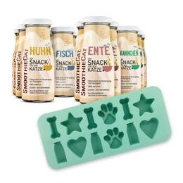 SmoothieCat Mix + Eisw&uuml;rfelform 12x150 g