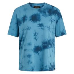 Belstaff Wave Dye Ride Ozeanblaues T-shirt
