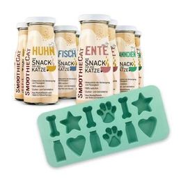 SmoothieCat Mix + Eisw&uuml;rfelform 8x150 g