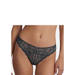 Lascana Tanga 'Nikoletta' blau Gr. 44/46 f&uuml;r Damen