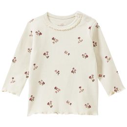 Topomini Newborn Langarmshirt mit Ripp-Struktur