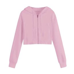 Miso - Hoodie mit durchgehendem Rei&szlig;verschluss f&uuml;r Damen (Pink)