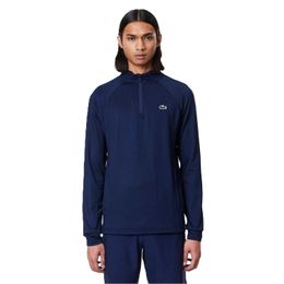 Lacoste - Oberteil f&uuml;r Herren, Stehkragen, Athletisch (Dunkles Marineblau)