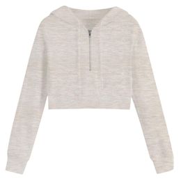 Miso - Kurz-Hoodie f&uuml;r Damen (Sand)