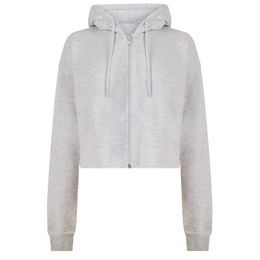 Miso - Kurz-Hoodie f&uuml;r Damen, leger (Haferflocken)