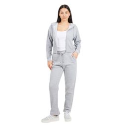 Brave Soul - Hoodie mit durchgehendem Rei&szlig;verschluss f&uuml;r Damen (Grau meliert)