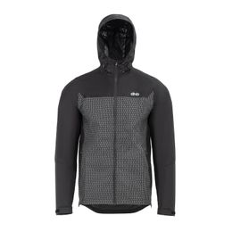 dhb - Radfahrjacke f&uuml;r Herren, Wasserfest (Schwarz)