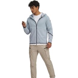 Under Armour - "Unstoppable" Kapuzenjacke f&uuml;r Herren, Strukturiert (Blau)