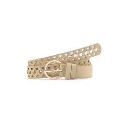 Lascana H&uuml;ftg&uuml;rtel 'Hoseng&uuml;rtel, Anzugg&uuml;rtel, G&uuml;rtel, Jeansg&uuml;rtel' beige Gr. 75 f&uuml;r Damen