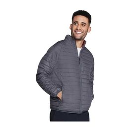 Skechers - "Go Shield Altitude" Steppjacke f&uuml;r Herren (Schwarz/Holzkohle)