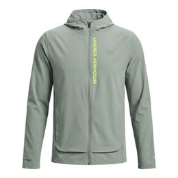 Under Armour - "Outrun" Kapuzenjacke f&uuml;r Herren (Gr&uuml;n)