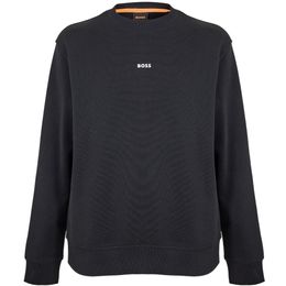 BOSS - "Wesmallcrew" Sweatshirt f&uuml;r Herren (Schwarz)