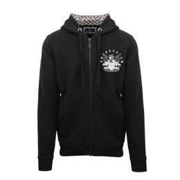 Aquascutum - Hoodie mit durchgehendem Rei&szlig;verschluss f&uuml;r Herren, leger (Schwarz)