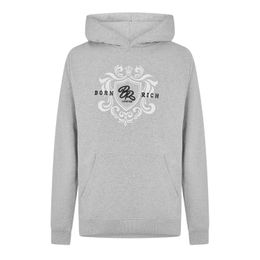 Born Rich - "Jairo" Kapuzenpullover f&uuml;r Herren (Grau)