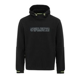 Dunlop - "On Site" Kapuzenpullover f&uuml;r Herren, Mit Vlies gef&uuml;ttert (Schwarz)