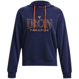 Under Armour - "Project Rock" Kapuzenpullover f&uuml;r Damen (Blau)
