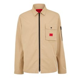 Hugo - Hemdjacke f&uuml;r Herren, Baumwolle (Mittelbeige)