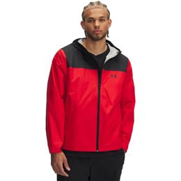 Under Armour - "Cloudstrike" Jacke, wasserfest f&uuml;r Herren (Rot)