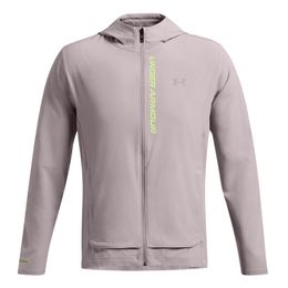 Under Armour - "Outrun" Kapuzenjacke f&uuml;r Herren (Grau D&auml;mmerung)