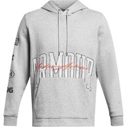 Under Armour - "Essential" Kapuzenpullover f&uuml;r Herren (Frostgrau)