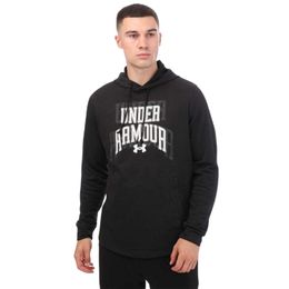 Under Armour - "Rival Terry" Kapuzenpullover f&uuml;r Herren (Schwarz)