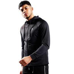 Luke - Sweatshirt f&uuml;r Herren, Raglan&auml;rmel (Samtschwarz)