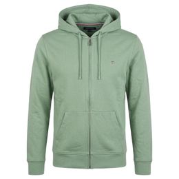 Gant - Hoodie mit durchgehendem Rei&szlig;verschluss f&uuml;r Herren, Baumwolle (Gr&uuml;n)
