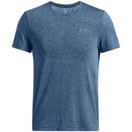 Under Armour - "Stride" T-Shirt f&uuml;r Herren, Nahtlos (Blau)
