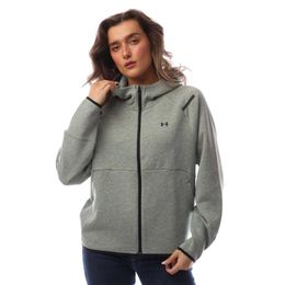 Under Armour - Hoodie mit durchgehendem Rei&szlig;verschluss f&uuml;r Damen, Fleece (Gr&uuml;n)