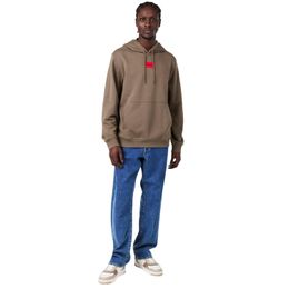 Hugo - Hoodie zum &Uuml;berziehen f&uuml;r Herren, Baumwollmischung (Mittelgrau)