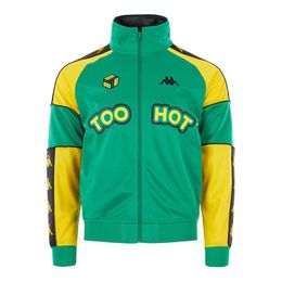Kappa - "Too Hot" Jacke f&uuml;r Herren (Leuchtend Gelb/Schwarz)