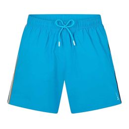 BOSS - "Iconic" Badeshorts f&uuml;r Herren (T&uuml;rkis/Aquablau)