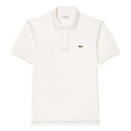 Lacoste - "L.12.12" Poloshirt f&uuml;r Herren, Schwere Qualit&auml;t, Piqu&eacute;, Klassisch (Wei&szlig;)