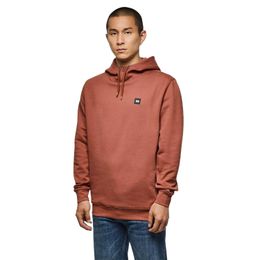 Weekend Offender - Kapuzenpullover f&uuml;r Herren, Gek&auml;mmte Baumwolle (Rostfarben)