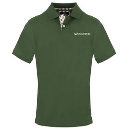Aquascutum - Poloshirt f&uuml;r Herren (Milit&auml;rgr&uuml;n)