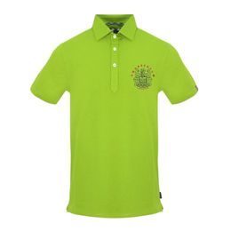 Aquascutum - Poloshirt f&uuml;r Herren, Logo, kurz&auml;rmlig (Limone)