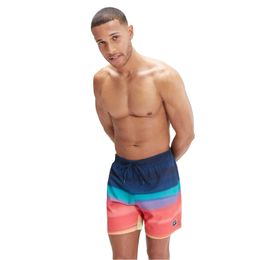 Speedo - Badeshorts f&uuml;r Herren (Koralle Farbverlauf)