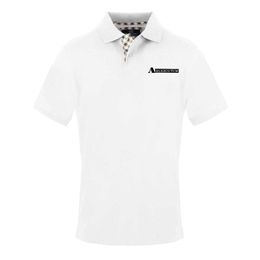 Aquascutum - Poloshirt f&uuml;r Herren (Wei&szlig;)