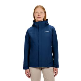 Berghaus Damen Funktionsjacke "HILLWALKER 2.0 IA JKT AF"hale navy, Gr. M, Obermaterial: 100% Polyamid, Jacken, mit voll verstellbarer, einrollbarer