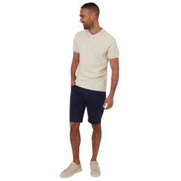 Threadbare. Threadbare - "Caswell" Poloshirt f&uuml;r Herren (Hafermilch)