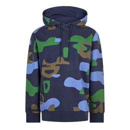 BOSS - Kapuzenpullover f&uuml;r Herren, Logo (Dunkelblau)